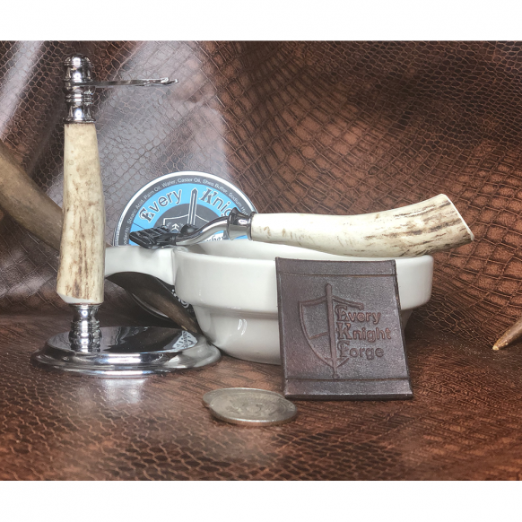Stag Elk Antler & Chrome Razor and Stand Set: Choice of Razor - Every ...