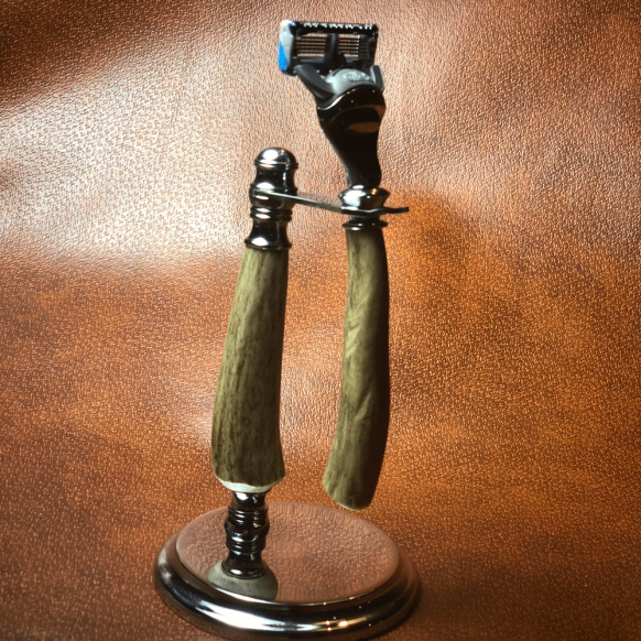 Stag Elk Antler & Chrome Razor and Stand Set: Choice of Razor - Every ...